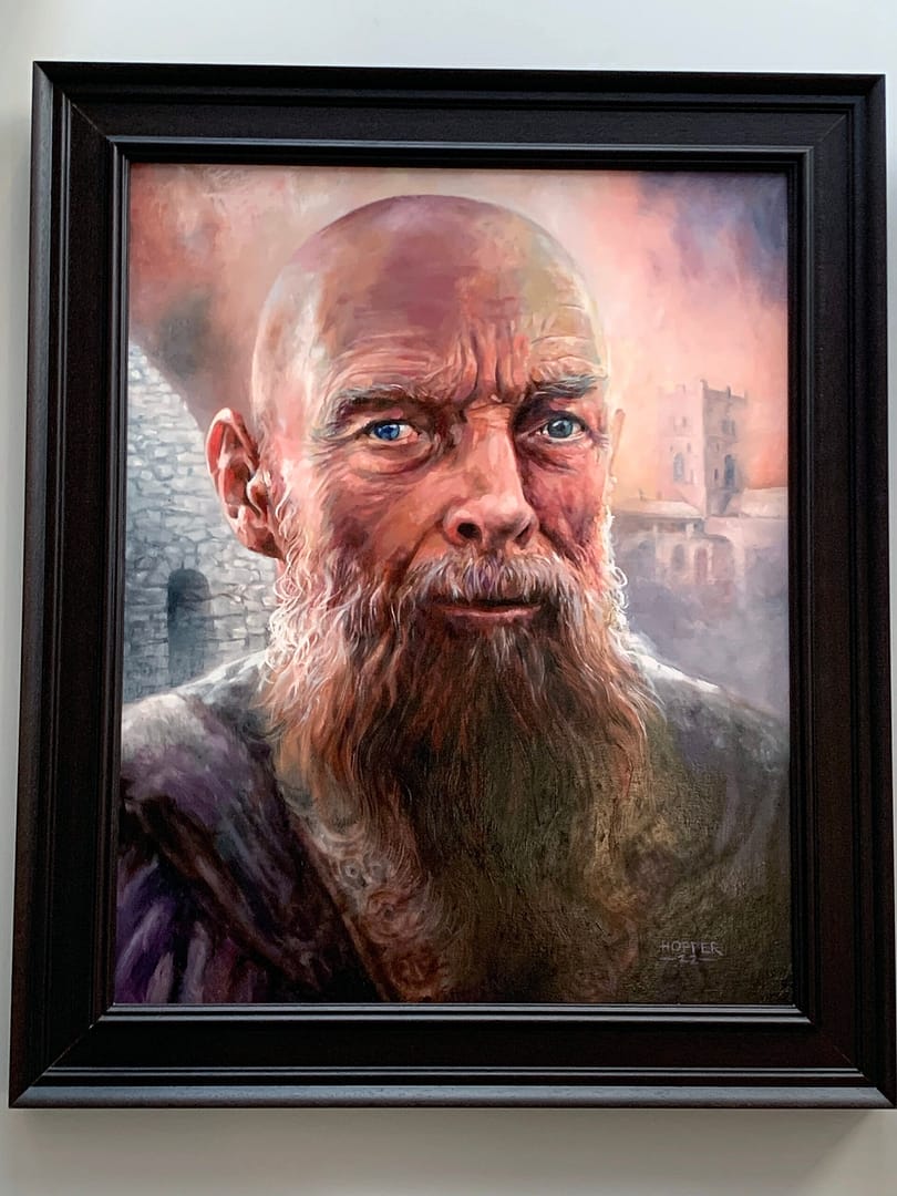 St David – Dewi Sant | Stephen Hopper Fine Art