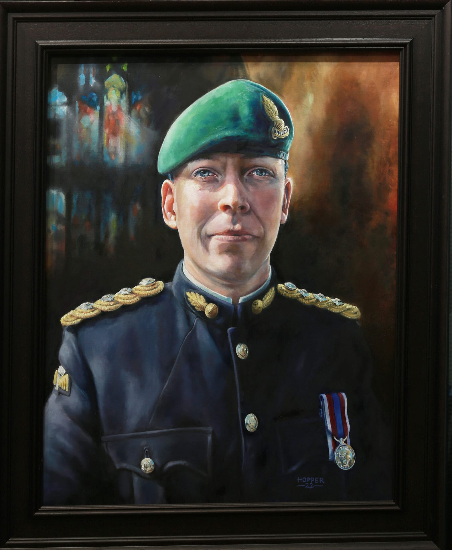 Officer, 24 Commando, Royal Marines | Stephen Hopper Fine Art